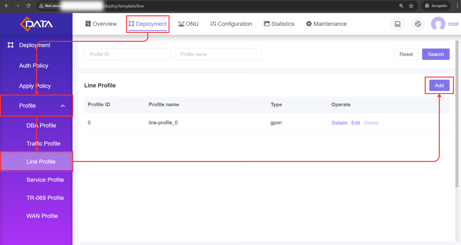 Citraweb.com : Implementasi VLAN di OLT dan ONU C-Data